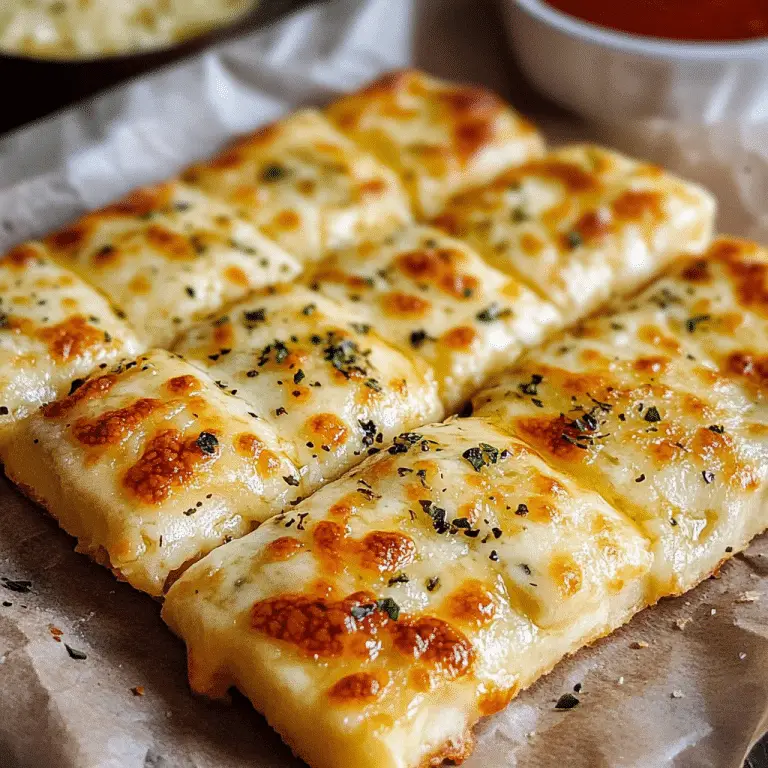 Cheese Breadsticks - My Cooking Aid