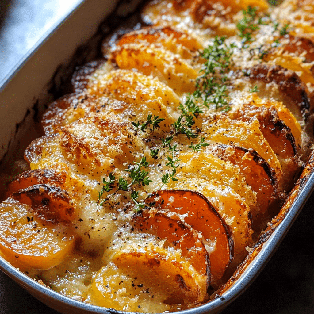 Cheesy Root Vegetable Gratin - My Cooking Aid