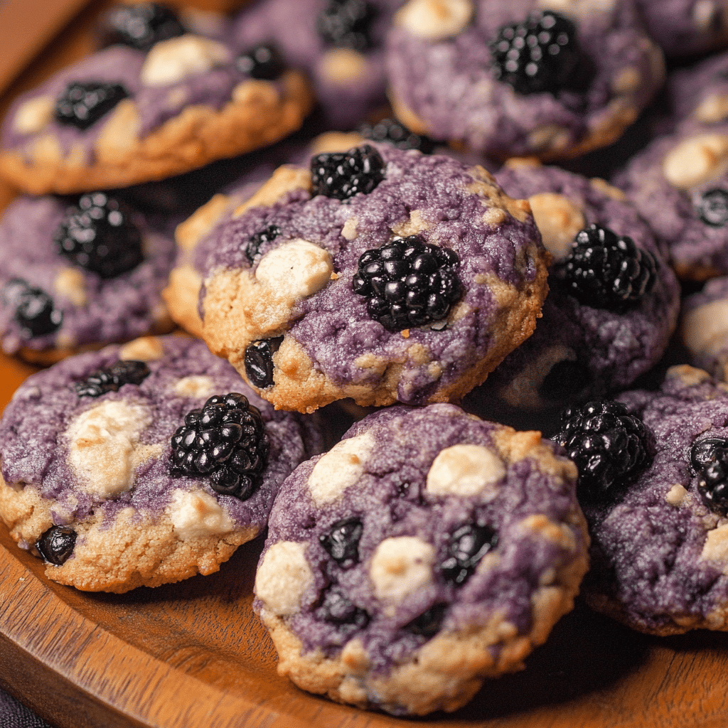 Blackberry Cookies - My Cooking Aid