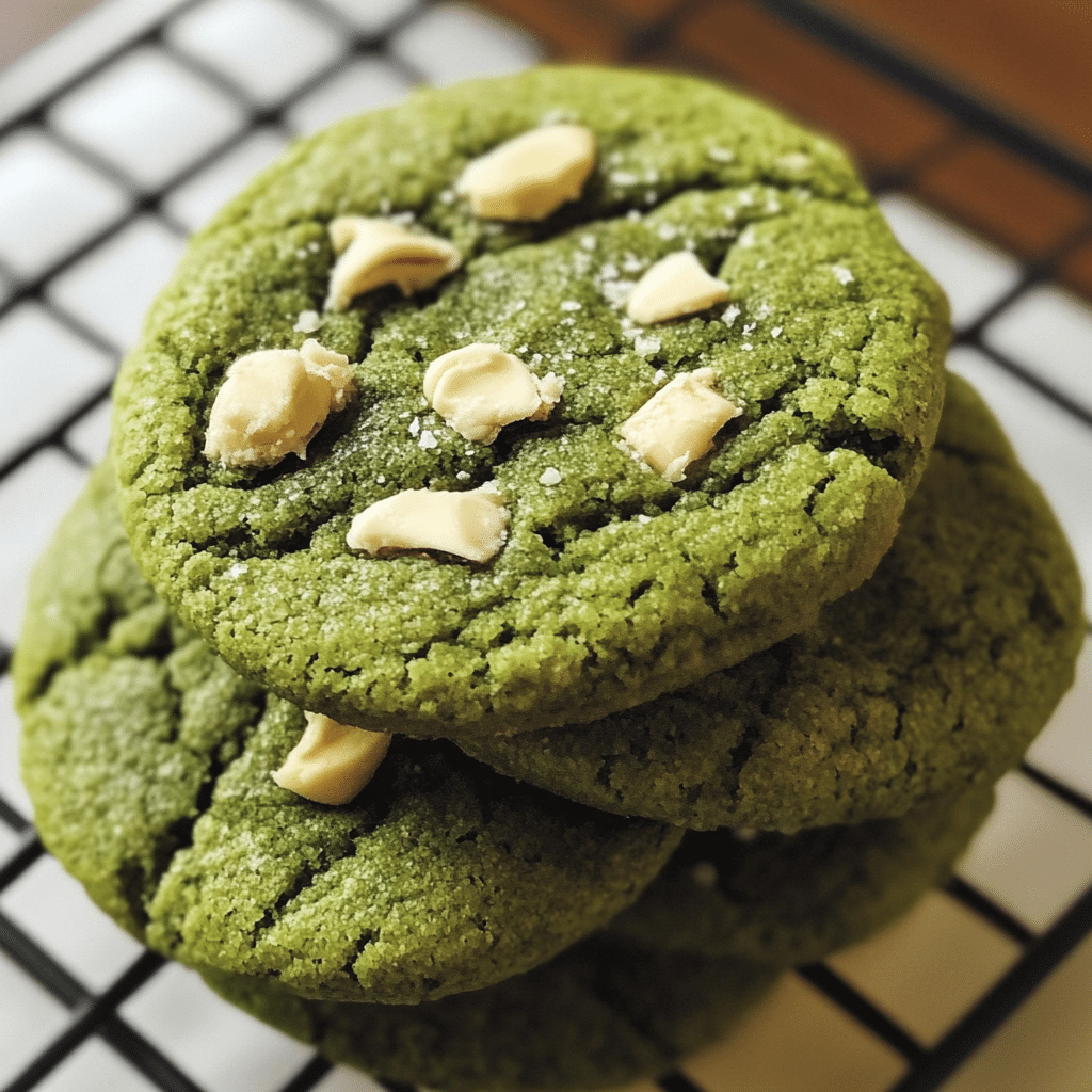 Brown Butter Matcha Cookies - My Cooking Aid