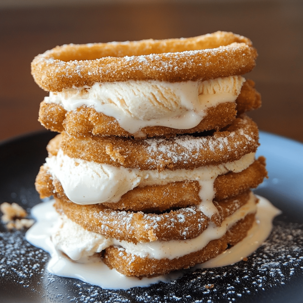 Churro Ice Cream Sandwiches - My Cooking Aid