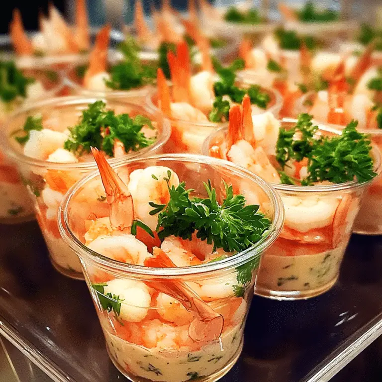 Shrimp Cocktail Cups with Fresh Herbs - My Cooking Aid