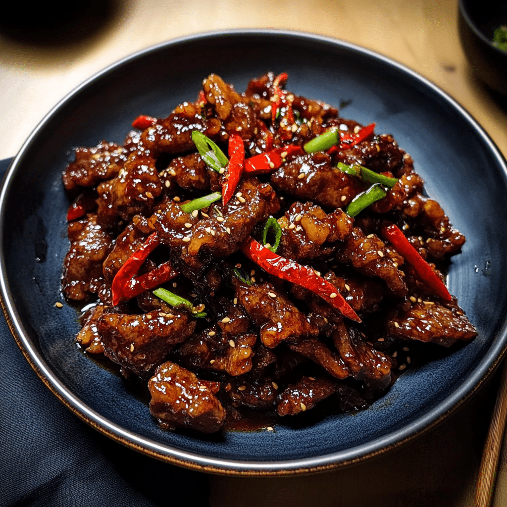 Crispy Chilli Beef - My Cooking Aid