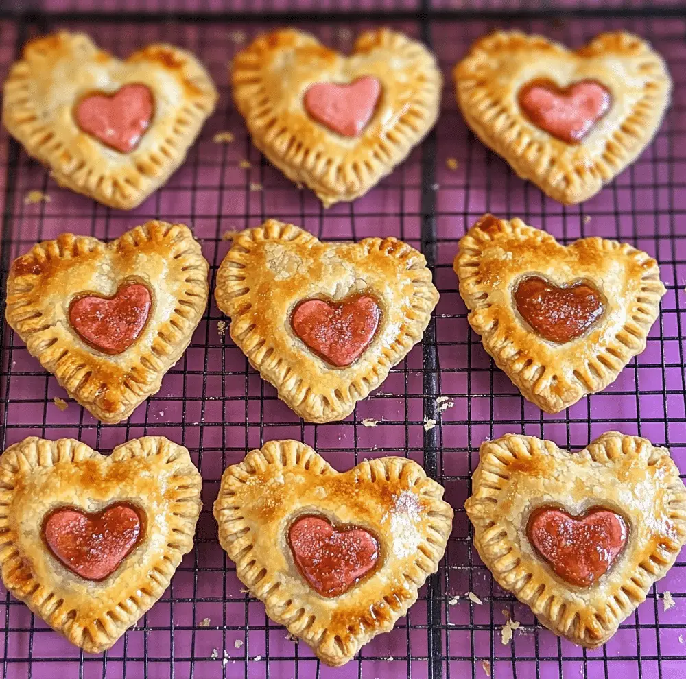 Jam Heart Hand Pies