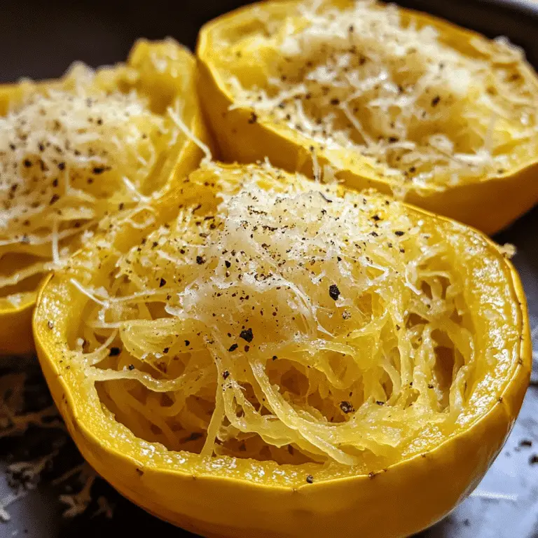 Three Cheese Spaghetti Squash - My Cooking Aid